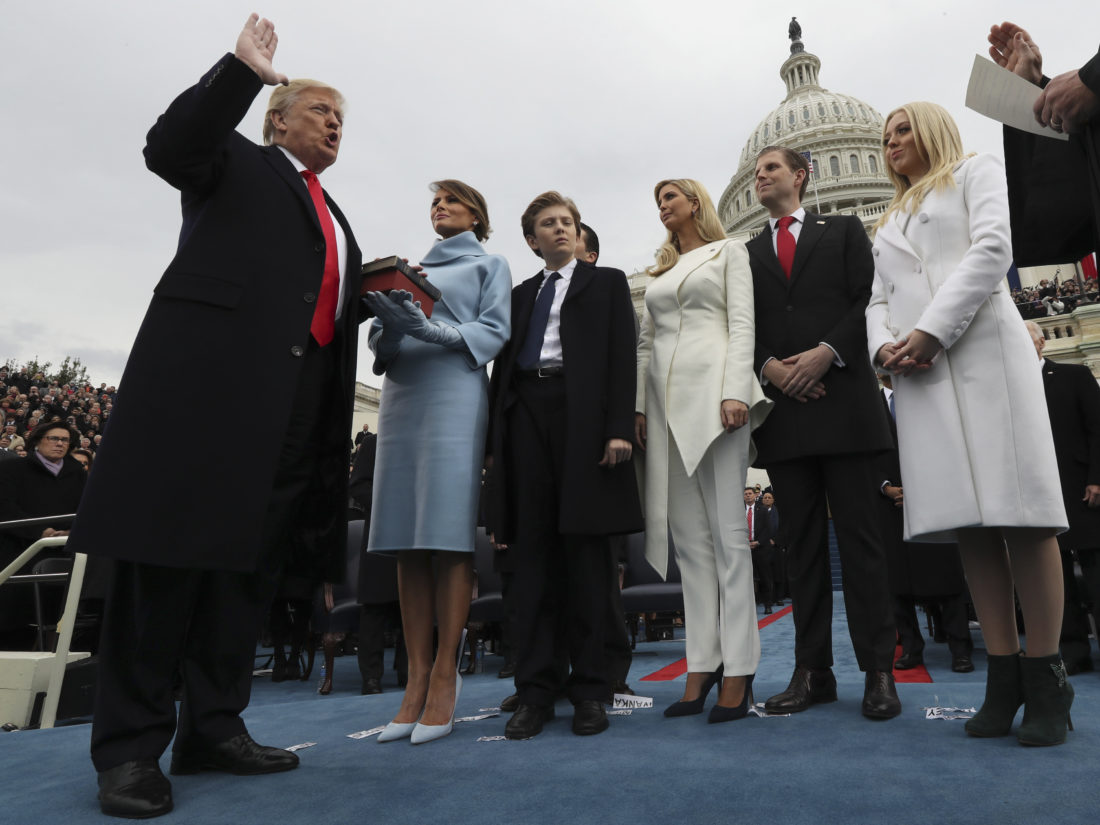 Donald Trump sworn in as 45th president | News, Sports, Jobs - News and ...